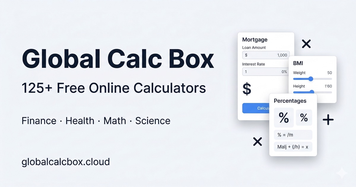 Calculator Examples | Global Calc Box | Global Calc Box